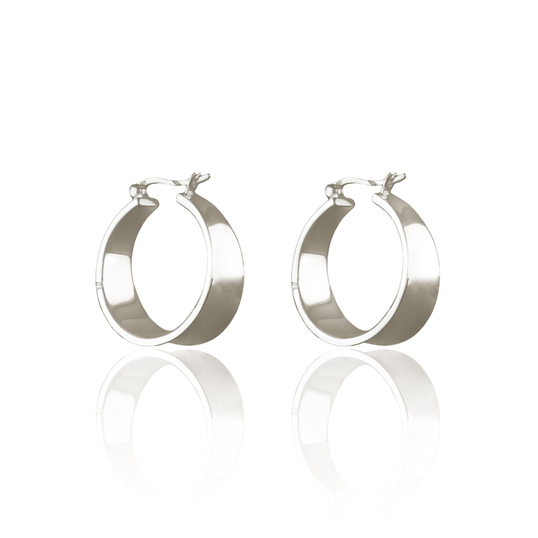 Matilda Hoops - Silver